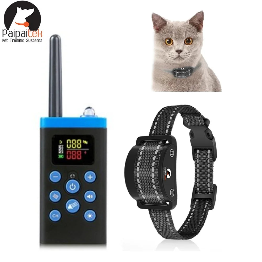 Cat Pet Training Device with Remote and Collar – Toska Pets