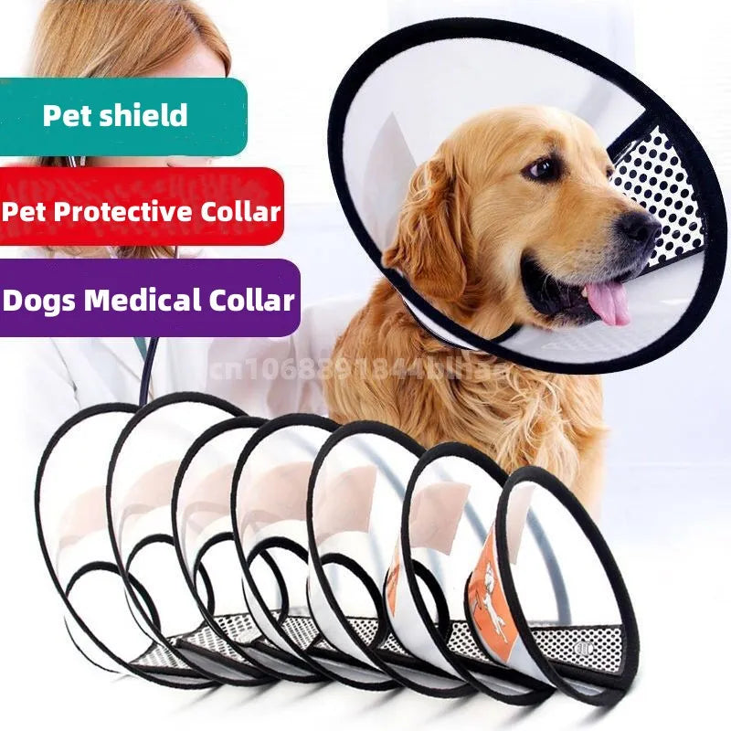 Elizabethan Pet Protective Collar – Toska Pets